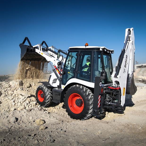 Bobcat B700 - экскаватор-погрузчик в Украине - Loader Service